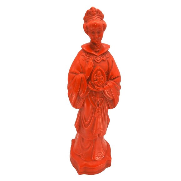 The Unbranded Brand | Art | Vintage 7 Chinese Cinnabar Quan Kwan Yin ...